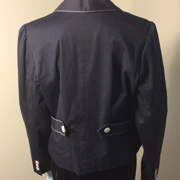 Luella | Jackets & Coats | Luella For Target Black Cotton Lined Blazer ...